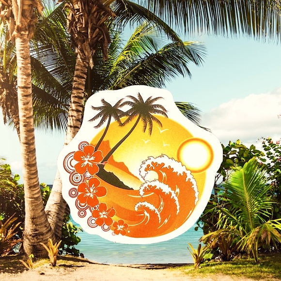 Hand Crafted | Design | Ocean Hawaii Aloha State Ohana Shaka Travel 88 ...